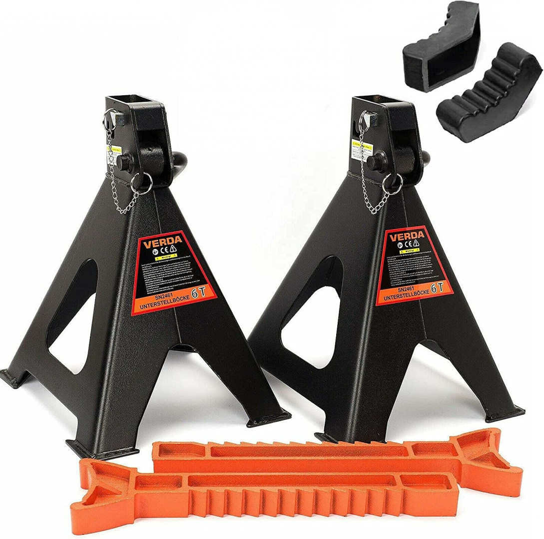 Verda 2x Unterstellböcke 6t, 385 - 600 mm mit Sicherung und ...